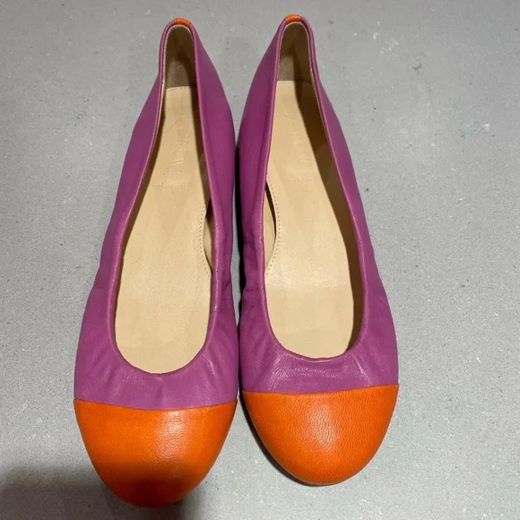 J. Crew | Shoes | J Crew Cece Color Block Ballet Flats 55 M | Poshmark